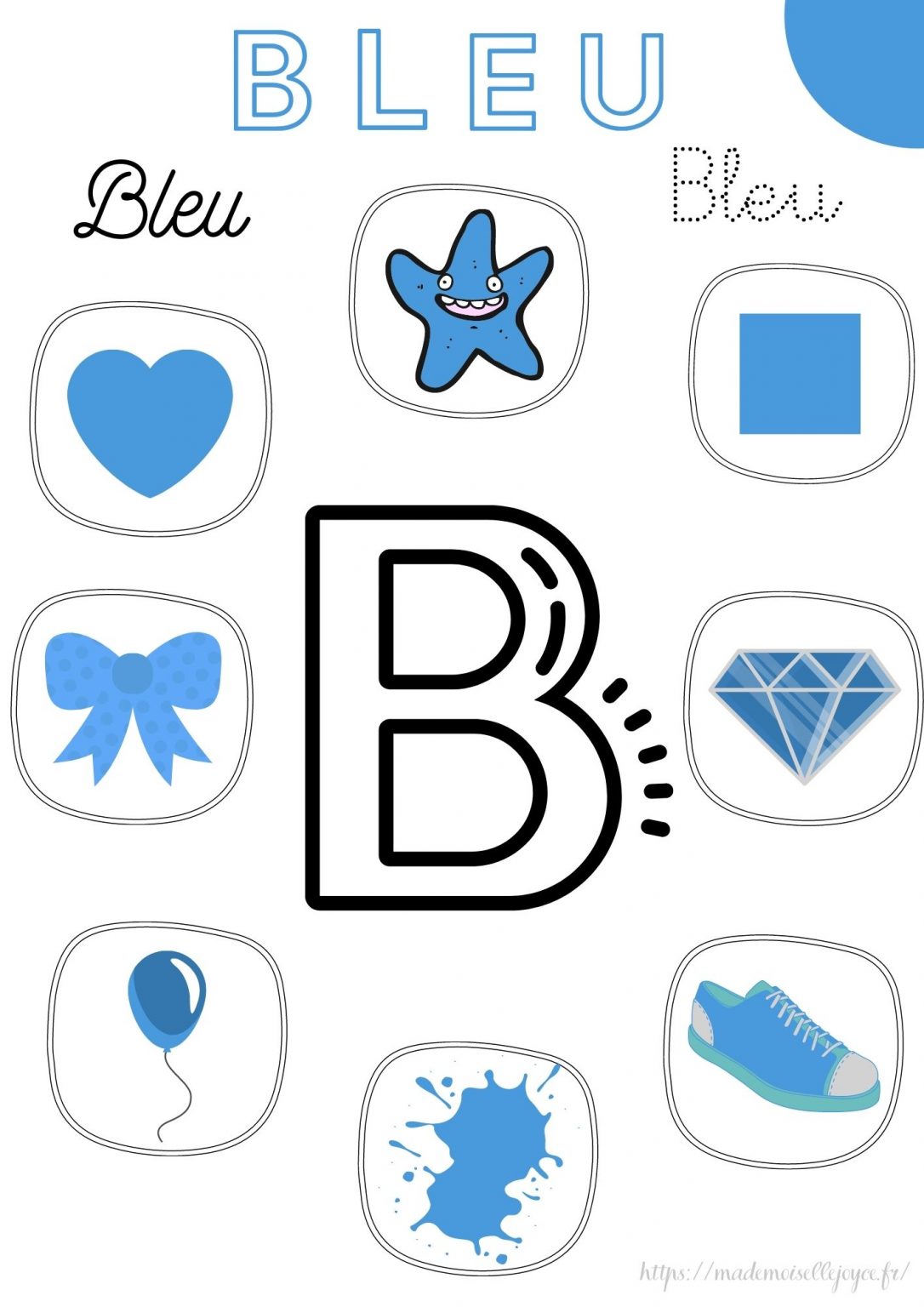 Apprendre les couleurs facilement à son enfant + PRINTABLE