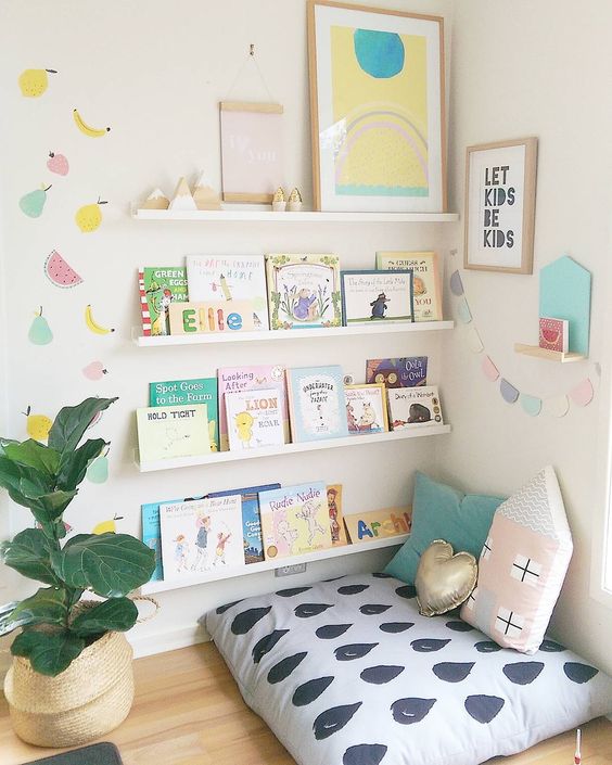 15 inspirations pour aménager un coin lecture dans une chambre d'enfant