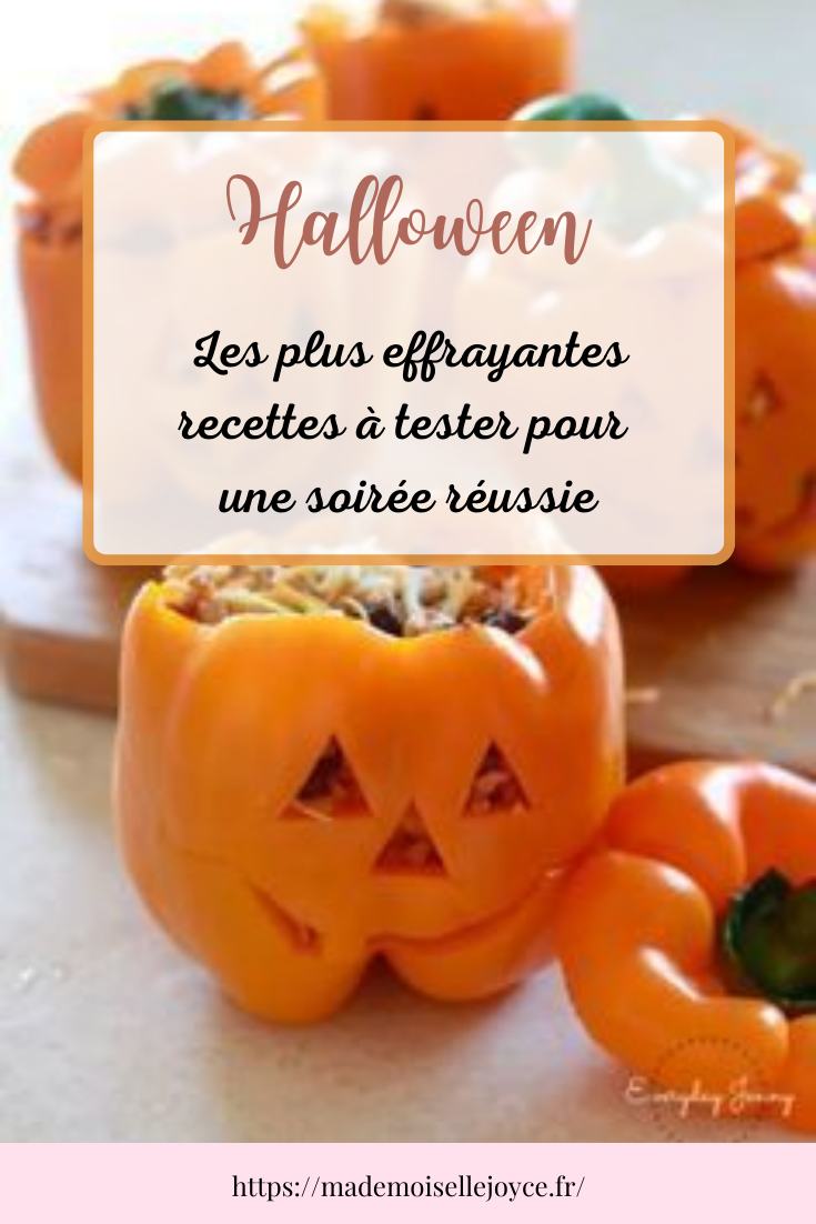 Idées de recettes faciles et rapides pour Halloween