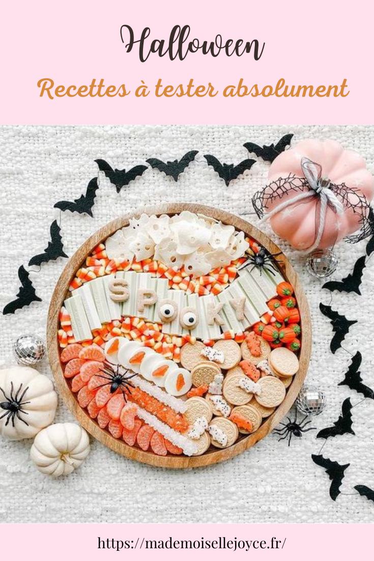 Idées de recettes faciles et rapides pour Halloween